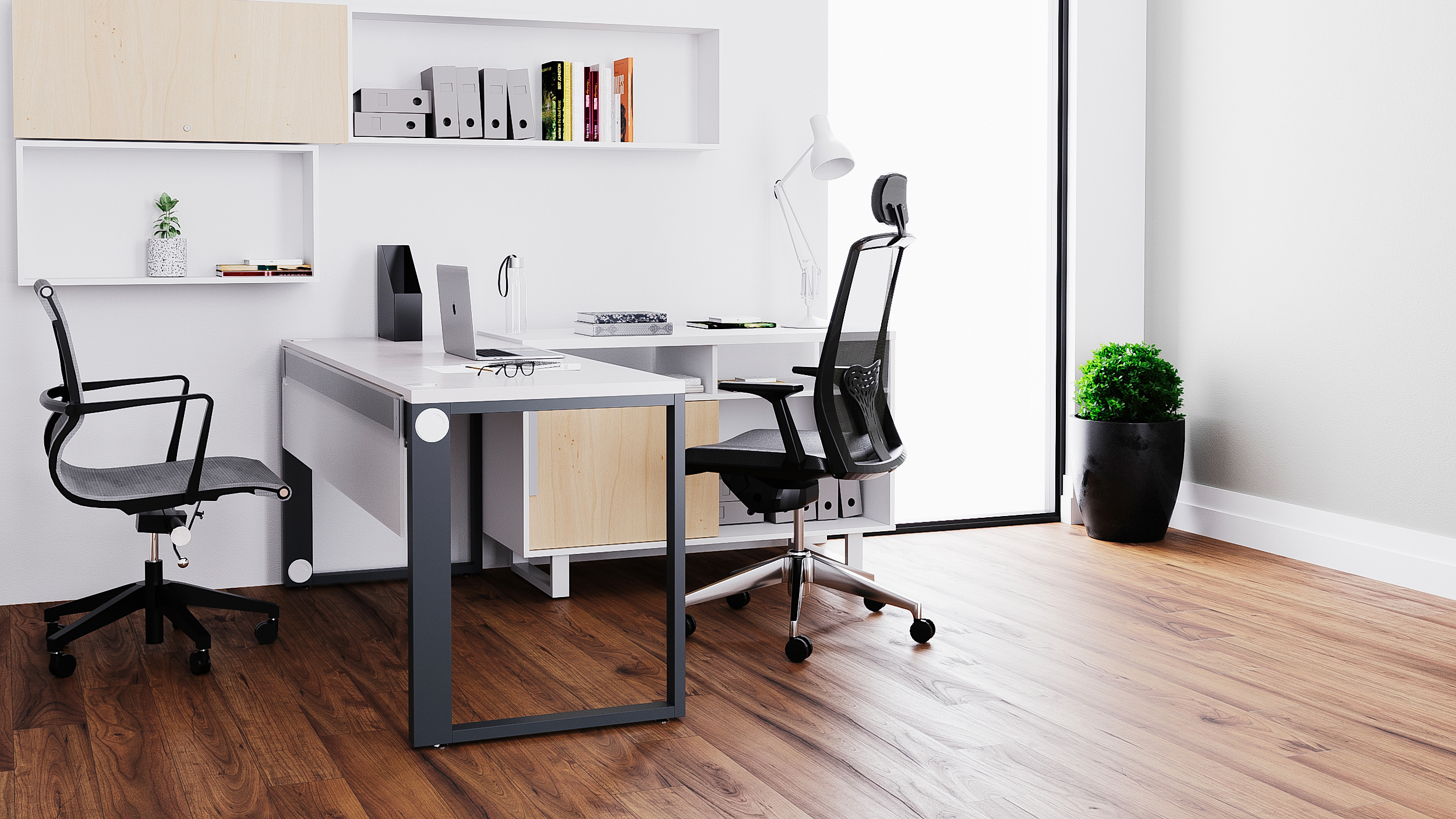 G-CONNECT LEVEL Escritorios con Conducción de Voz para Colaboración